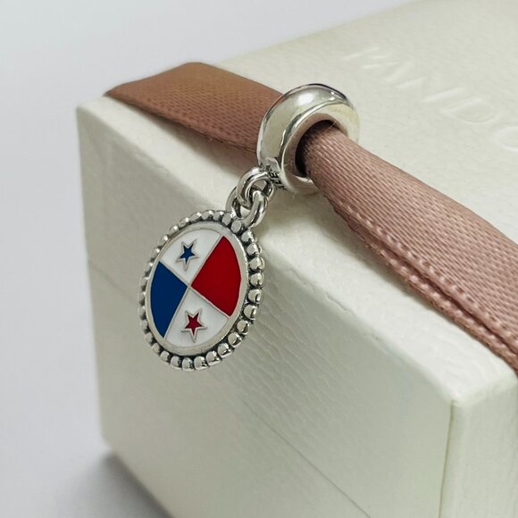 Pandora | Jewelry | Pandora Panama Flag Exclusive Charm | Poshmark